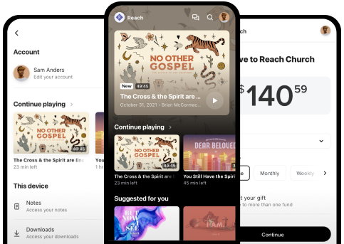 Engaging Custom Mobile Apps for Churches | Subsplash
